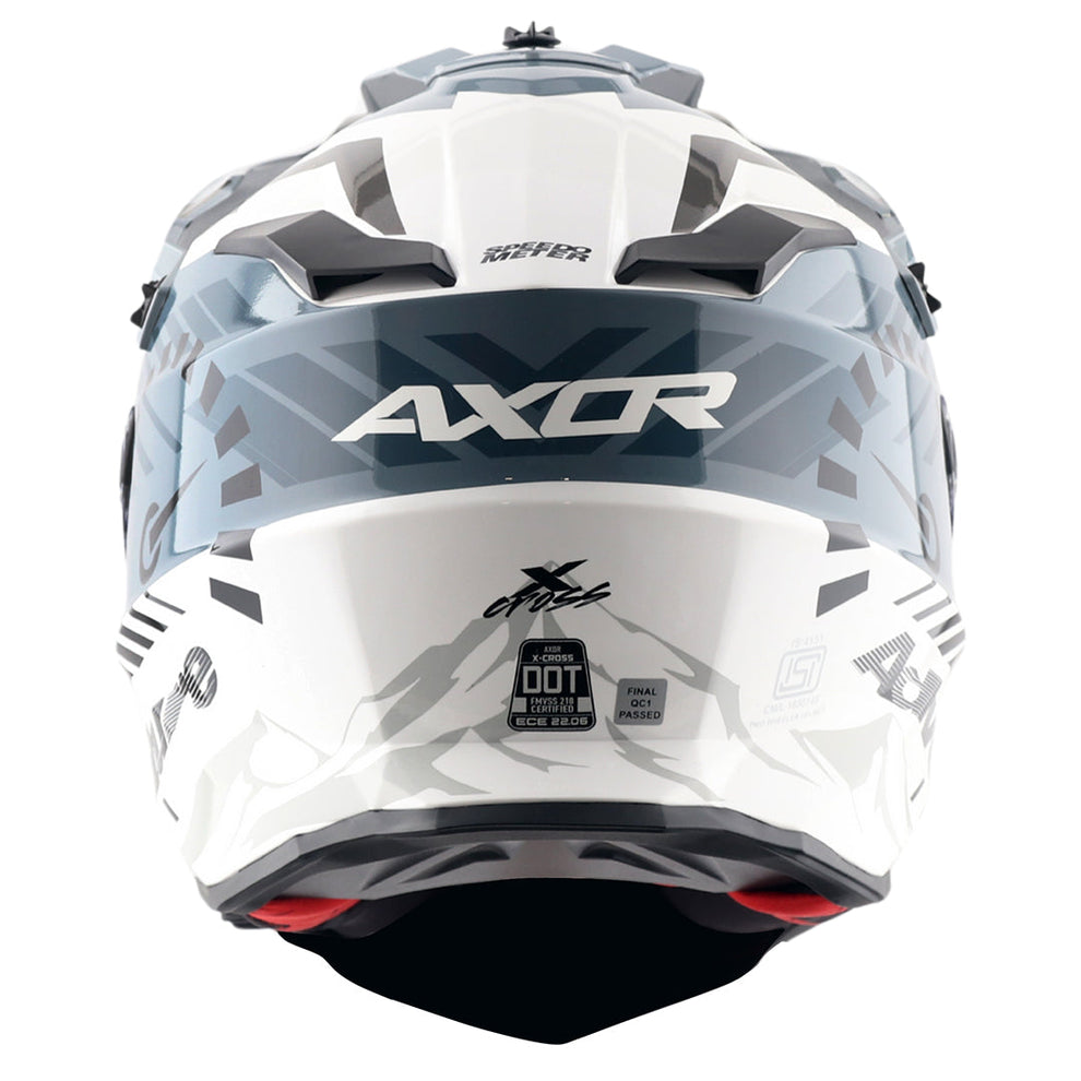 Axor X-Cross Speedometer (Dual Visor) - ADV Helmet – Motogear Performance