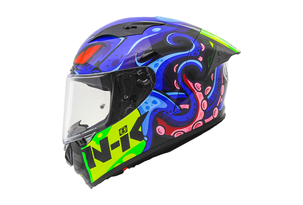 NHK GPR Tech Street Octopus Black/Blue – Motogear Performance